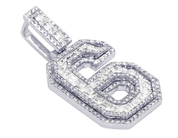Number "6" Pendant – Giggy Jewellery